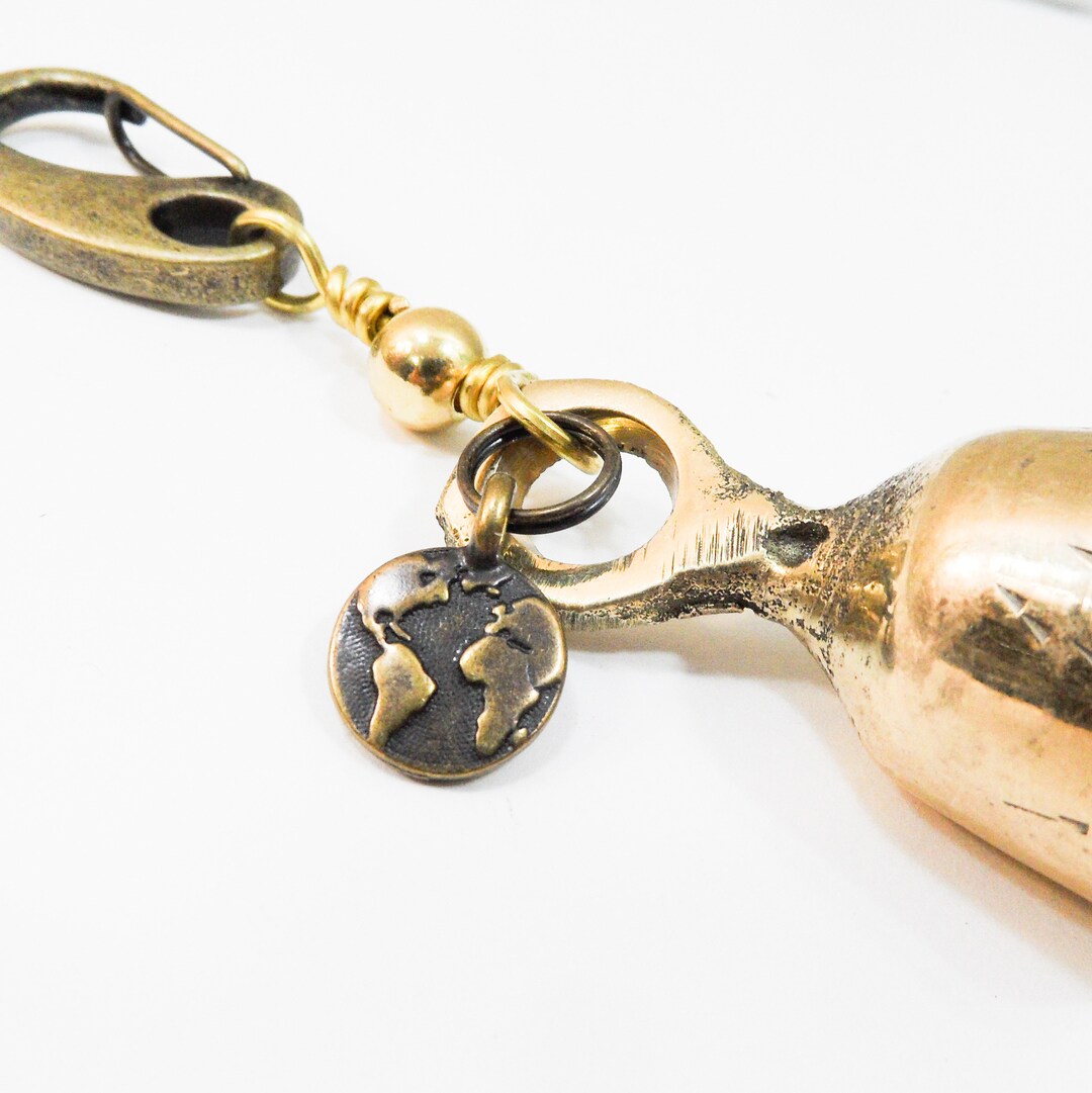 Guardian Biker Bell, World Charm, Bell for Motorcycles, Brass Bell ...