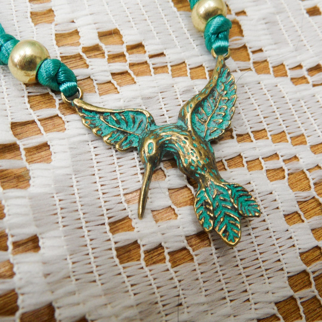 Hummingbird Necklace, Hummingbird Jewelry, Hummingbird Lover's Gift ...