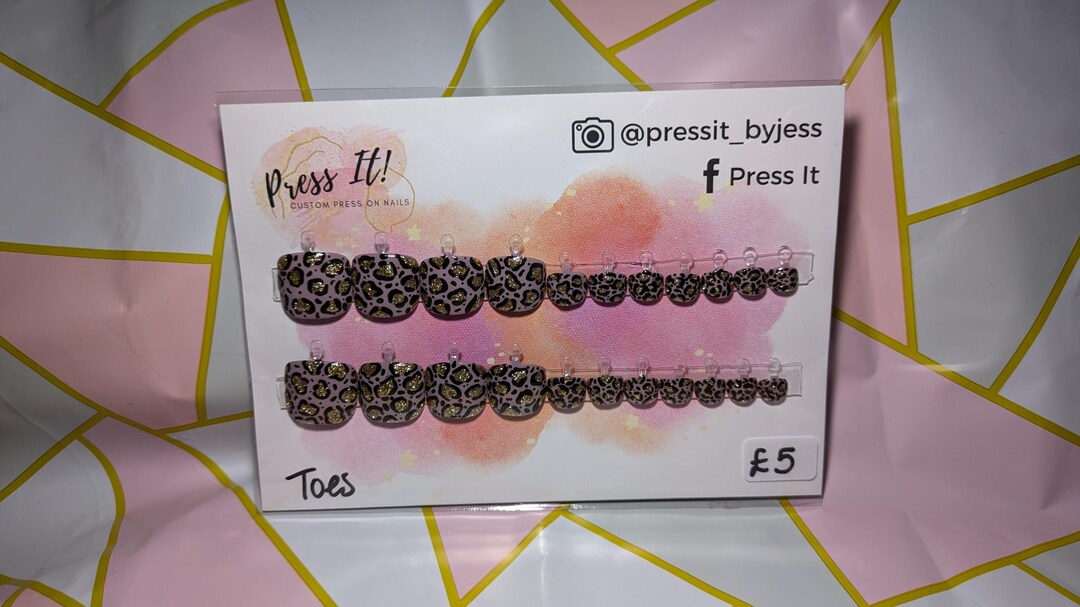 Pre-made Press on Nails No Sizing Kit Needed False Nails Glue on Nails ...