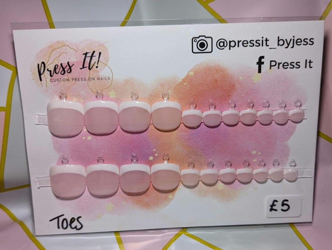 Pre-made Press on Nails No Sizing Kit Needed False Nails Glue on Nails ...