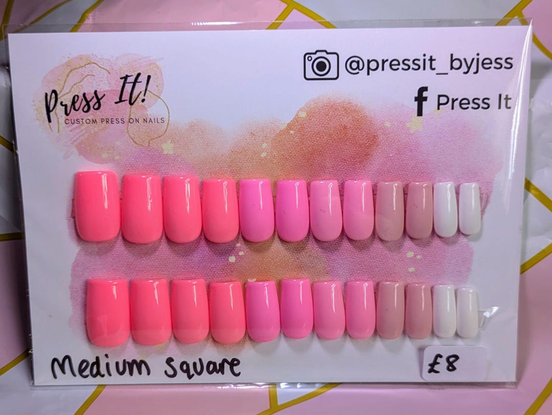 Ready to Wear Press on Nails - Ready to Wear | Pre Made Nails | False ...