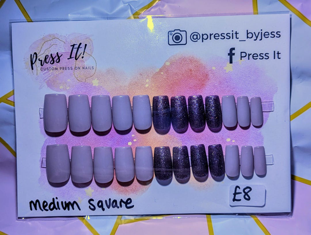 Ready to Wear Press on Nails - Ready to Wear | Pre Made Nails | False ...
