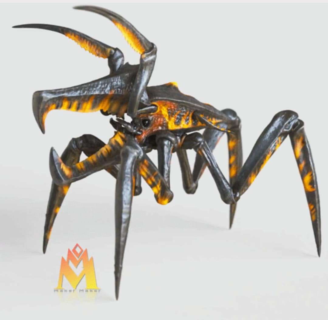 Starship Troopers Warrior Bug Figure, 12K High Quality 3D Printed ...