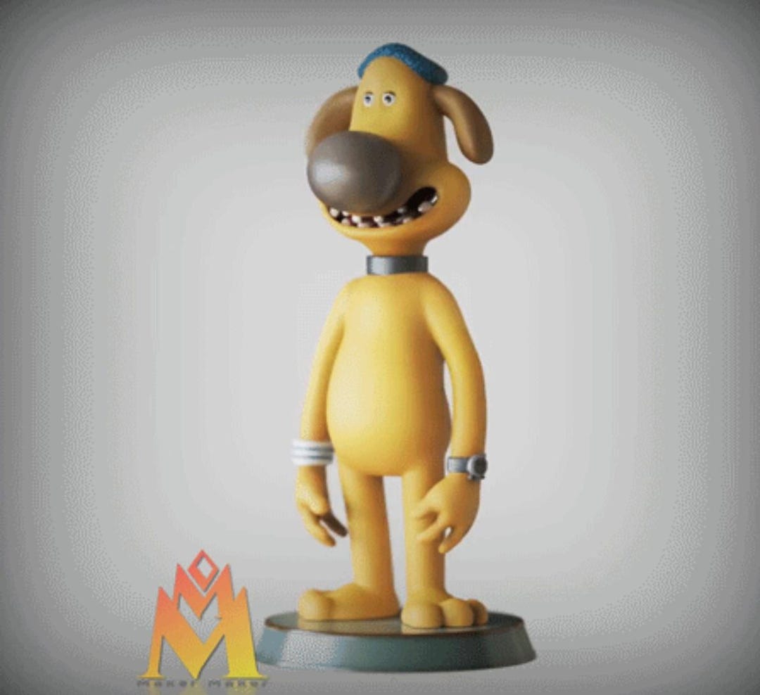 Bitzer Figure, 12K High Quality 3D ABS Resin Printed Figurine, Shaun ...