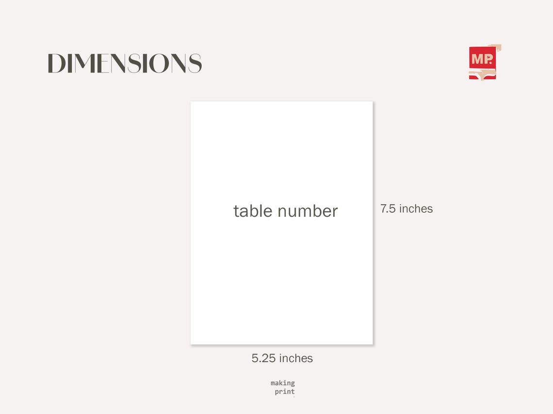 Elegant Table Numbers | Printable Table Numbers Instant Download - Etsy