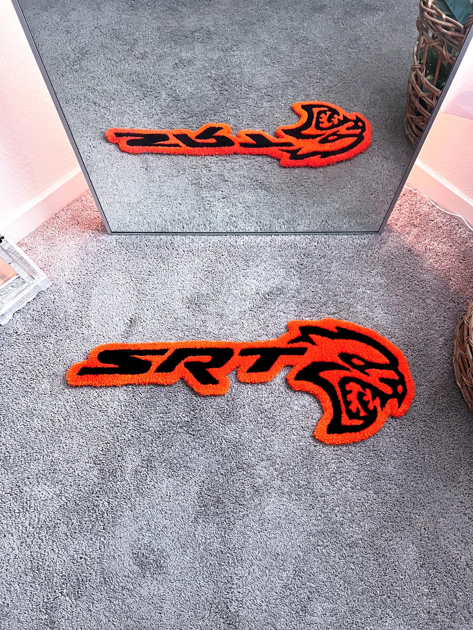 SRT Hellcat Rug - Etsy
