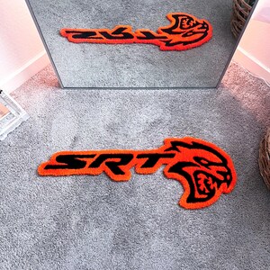SRT Hellcat Rug - Etsy
