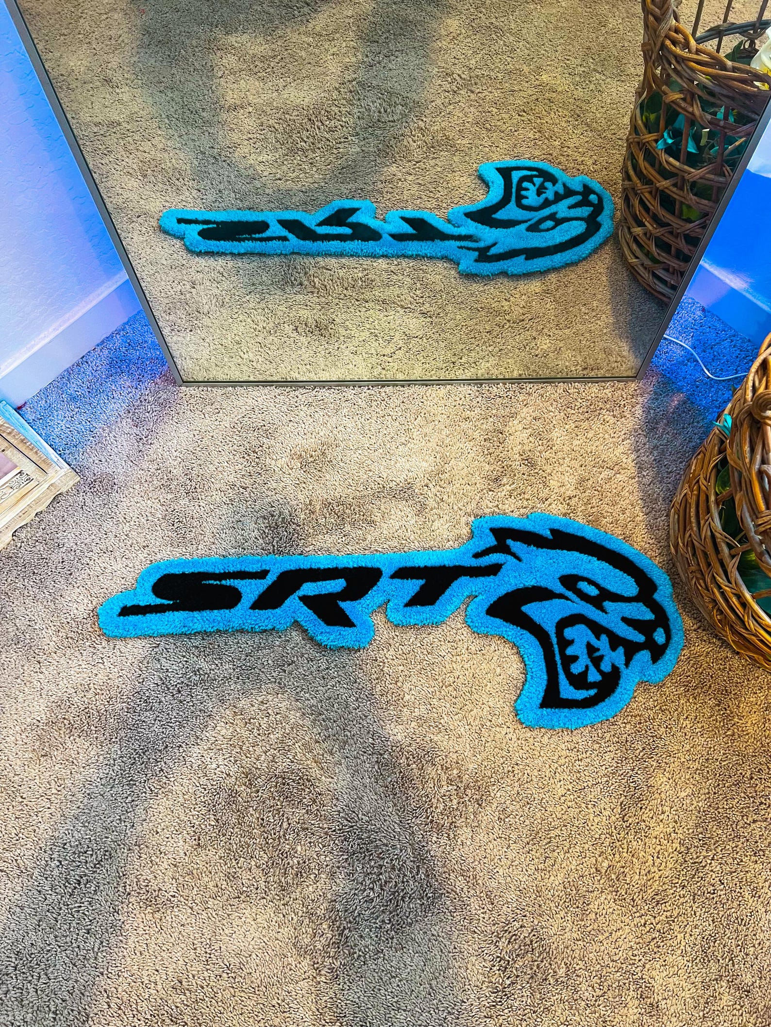 SRT Hellcat Rug - Etsy