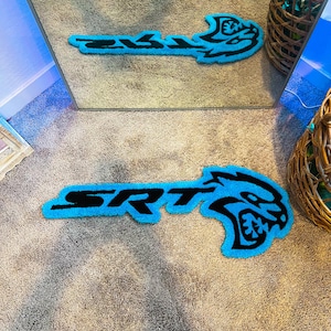 SRT Hellcat Rug - Etsy
