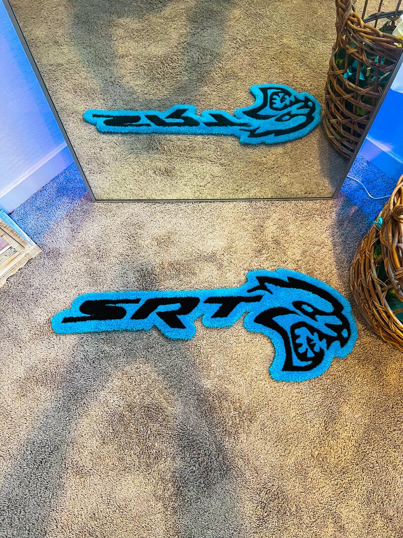 SRT Hellcat Rug - Etsy
