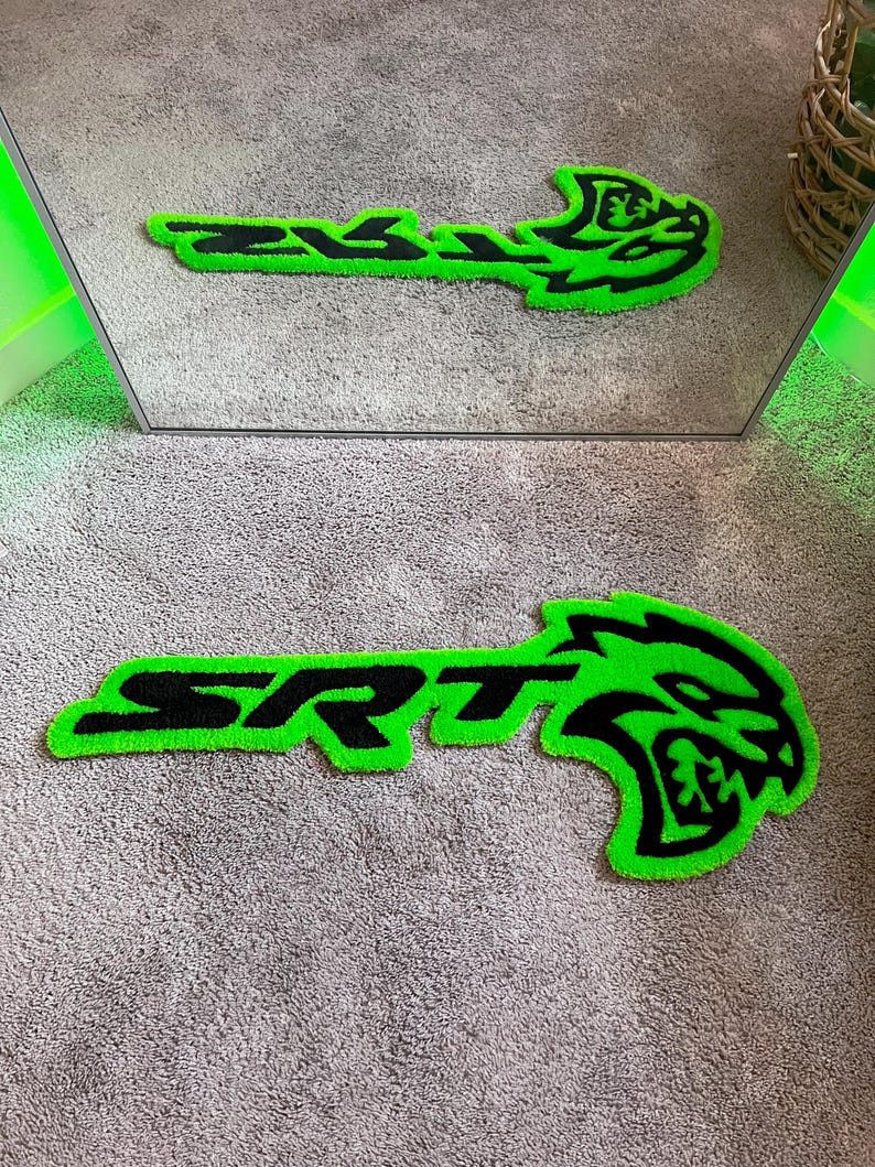 SRT Hellcat Rug - Etsy