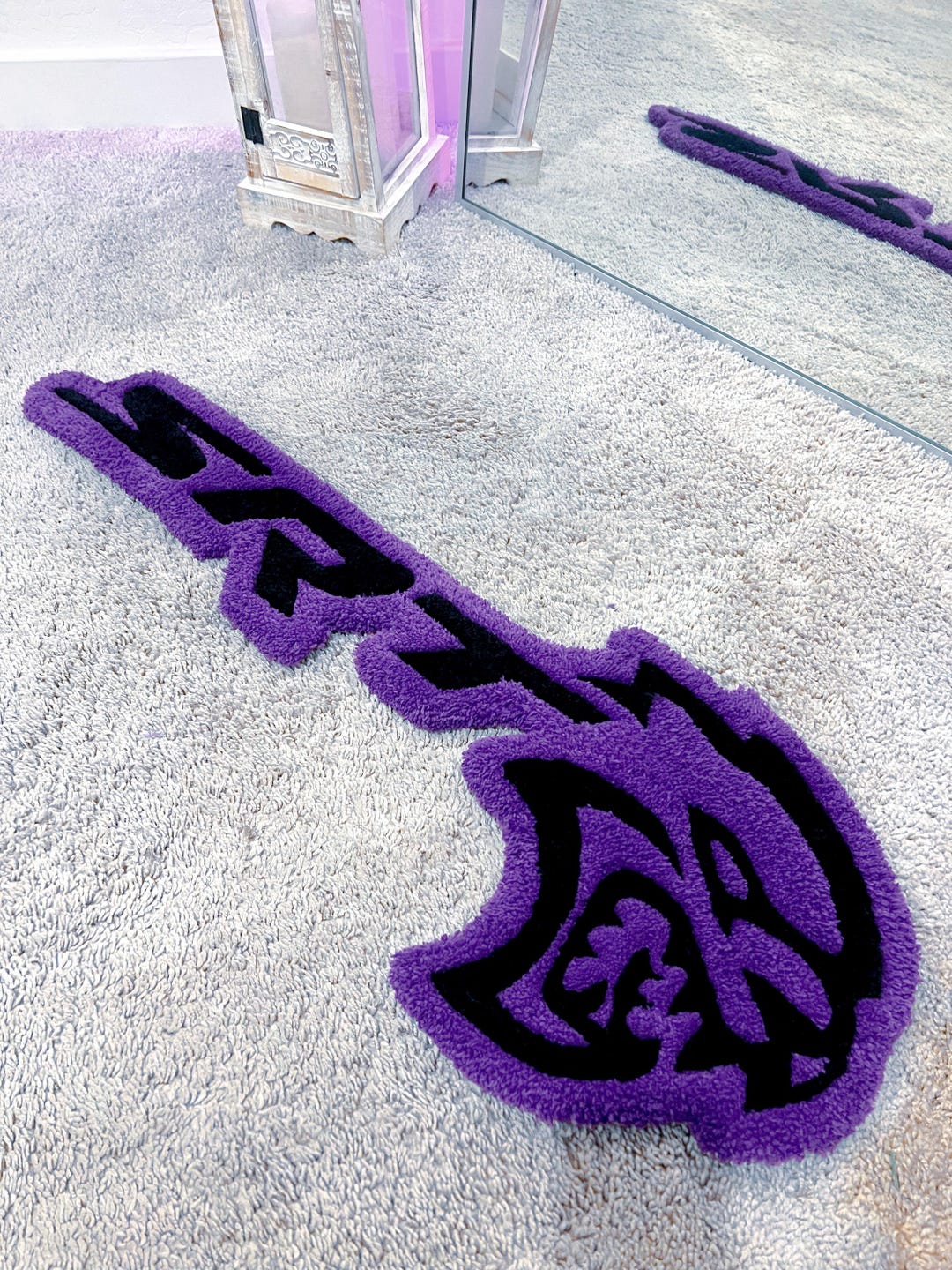 SRT Hellcat Logo Rug - Etsy