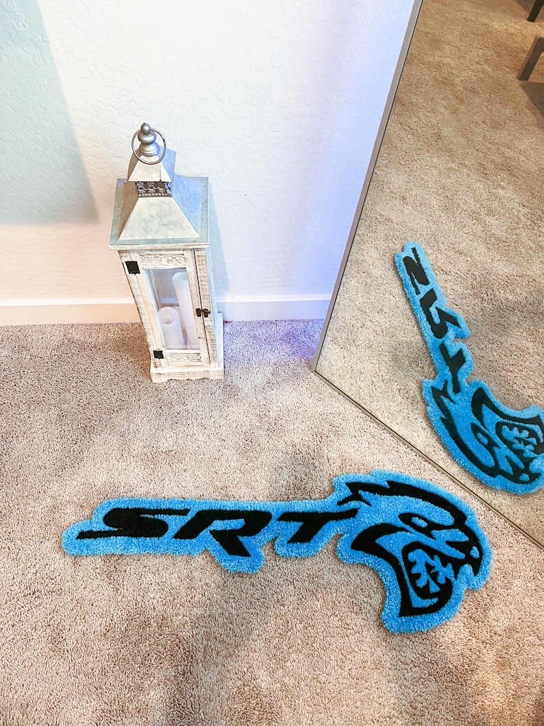 SRT Hellcat Rug - Etsy