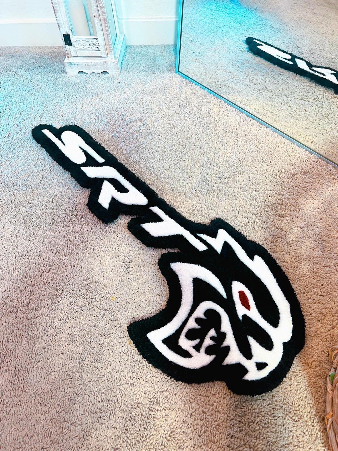 SRT Hellcat Redeye Logo Rug - Etsy