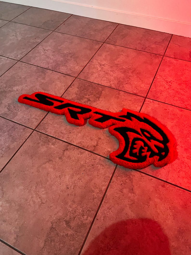 Srt Hellcat Rug - Etsy