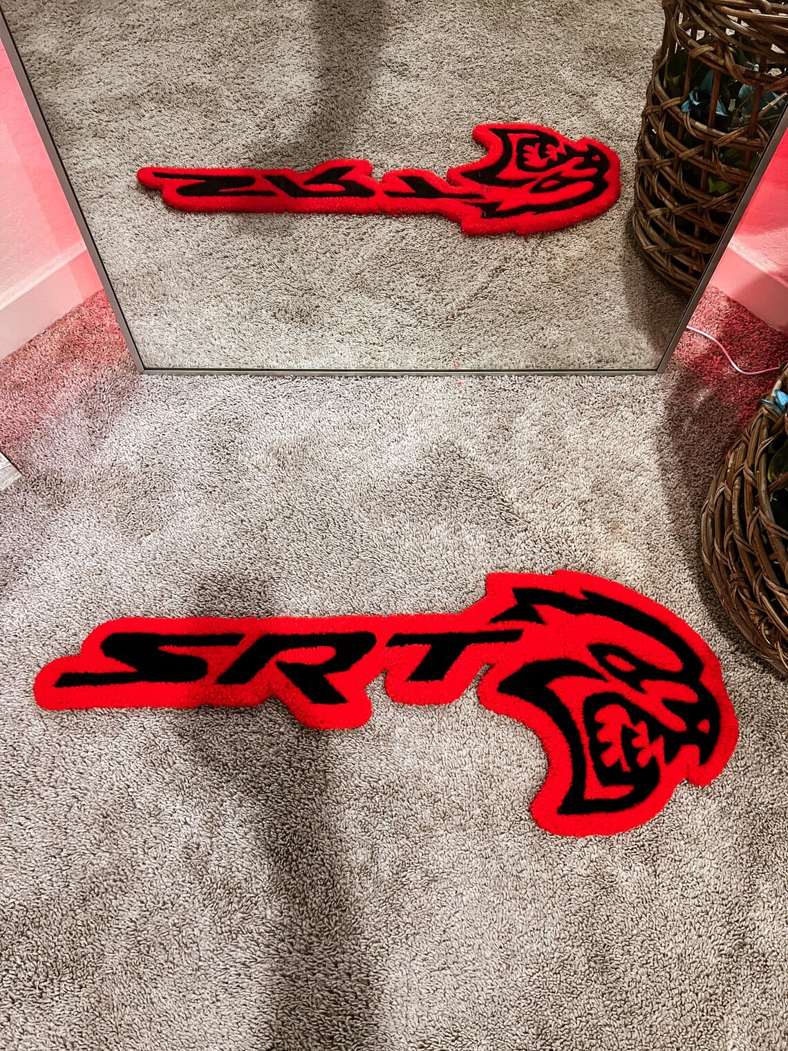 Srt Hellcat Rug - Etsy