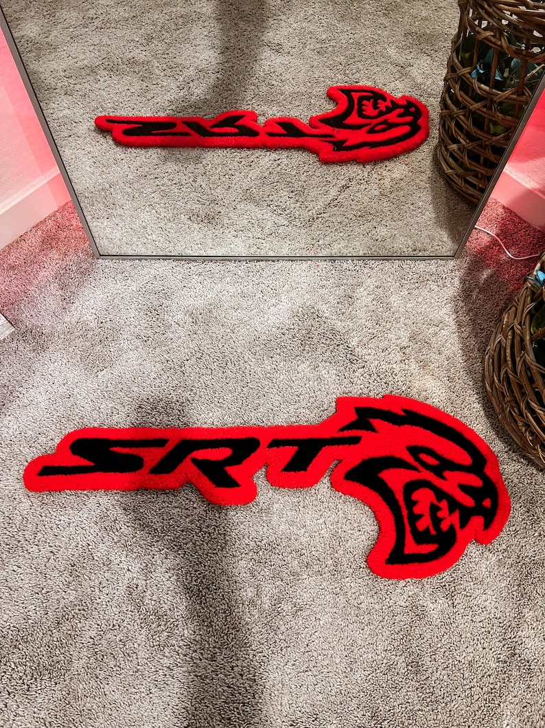 Srt Hellcat Rug - Etsy