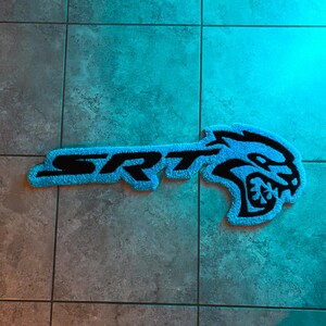 SRT Hellcat Rug - Etsy