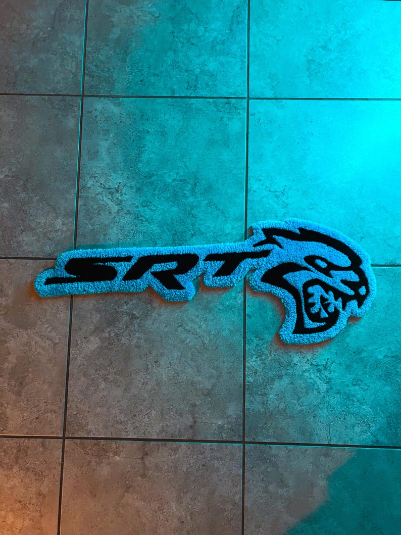 SRT Hellcat Rug - Etsy
