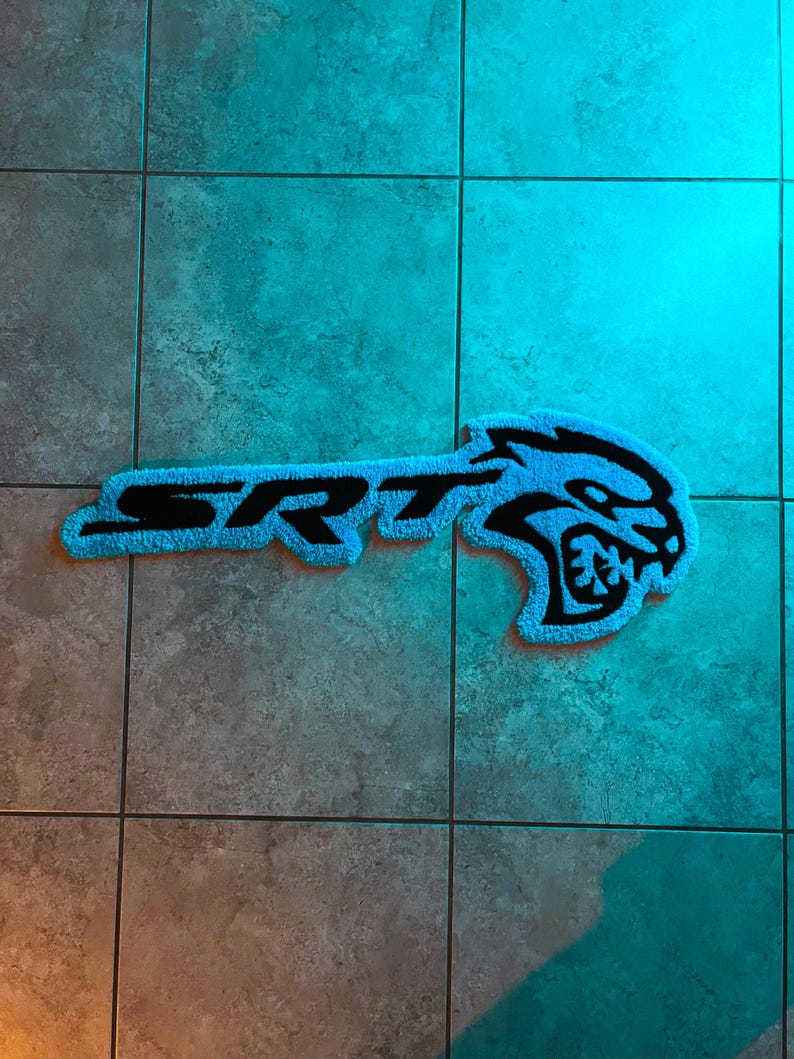 SRT Hellcat Rug - Etsy