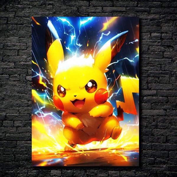 Thick Pikachu - Etsy