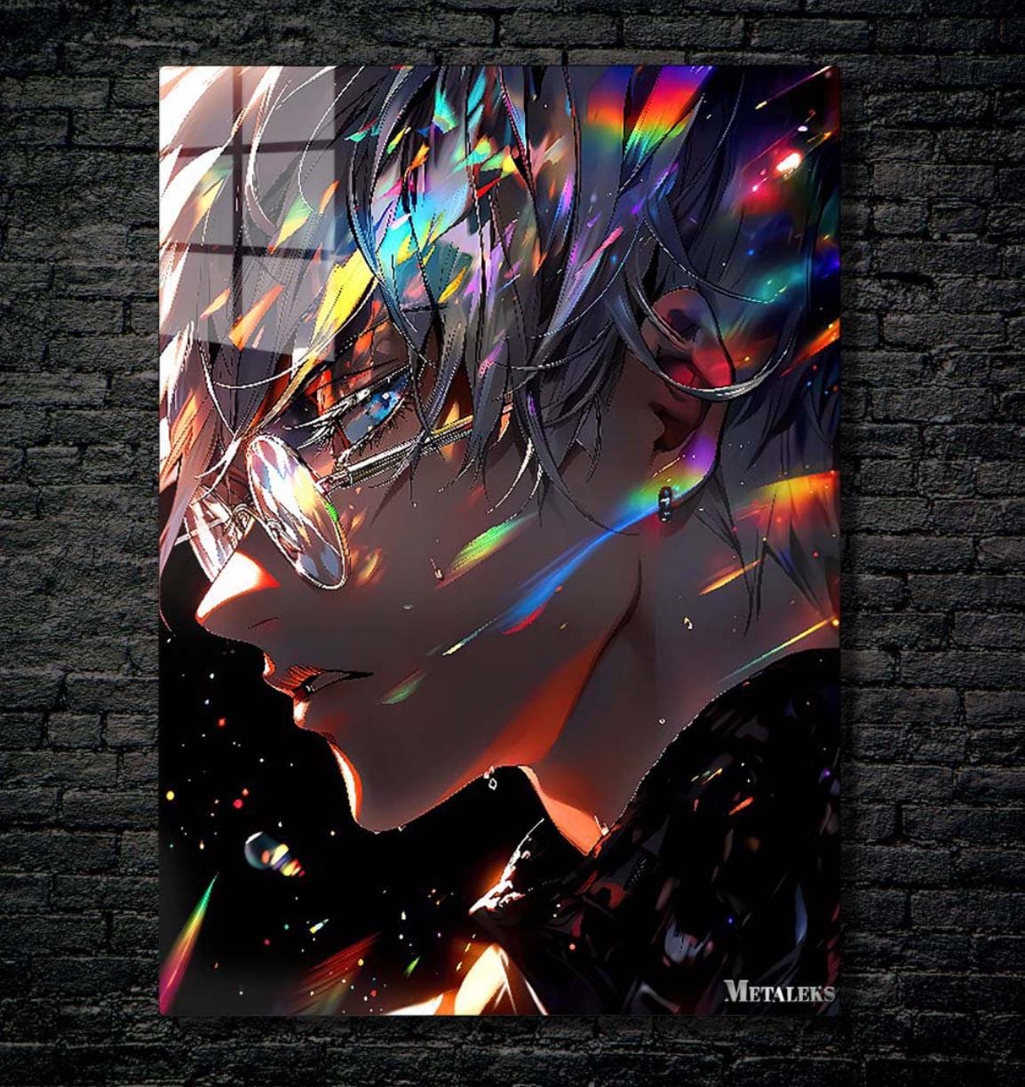 Metal Poster Saturo Gojo , Metal Poster 1mm Thick, 12x16 Inch, Glossy ...