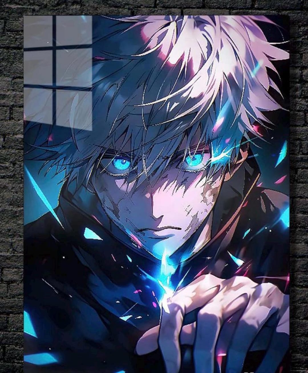 Metal Poster Gojo,jujutsu Kaisen ,metal Poster 1mm Thick, 12x16 Inch ...
