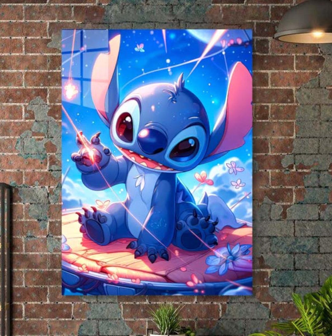 Stich, Metal Poster 1mm Thick, 12x16 Inch, Glossy Shine - Etsy