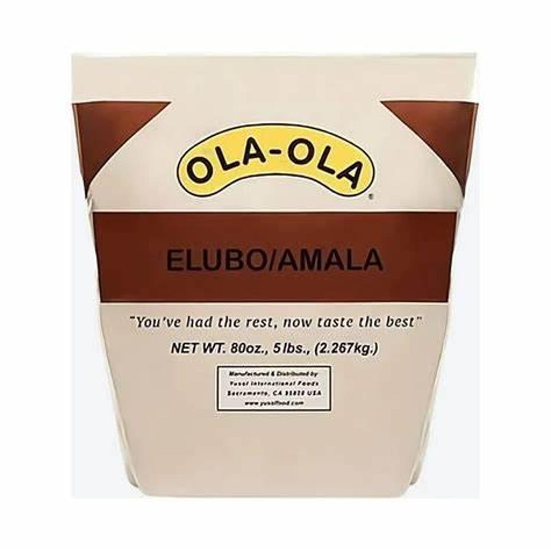 Ola Ola Elubo/ Yam Flour / Amala, 5lb - Etsy