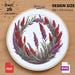 Red Lavender Floral Cross Stitch Pattern: Garden Nature Xstitch (PDF ...