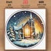 Winter Church Scene Cross Stitch Pattern (PDF, SVG) - Etsy