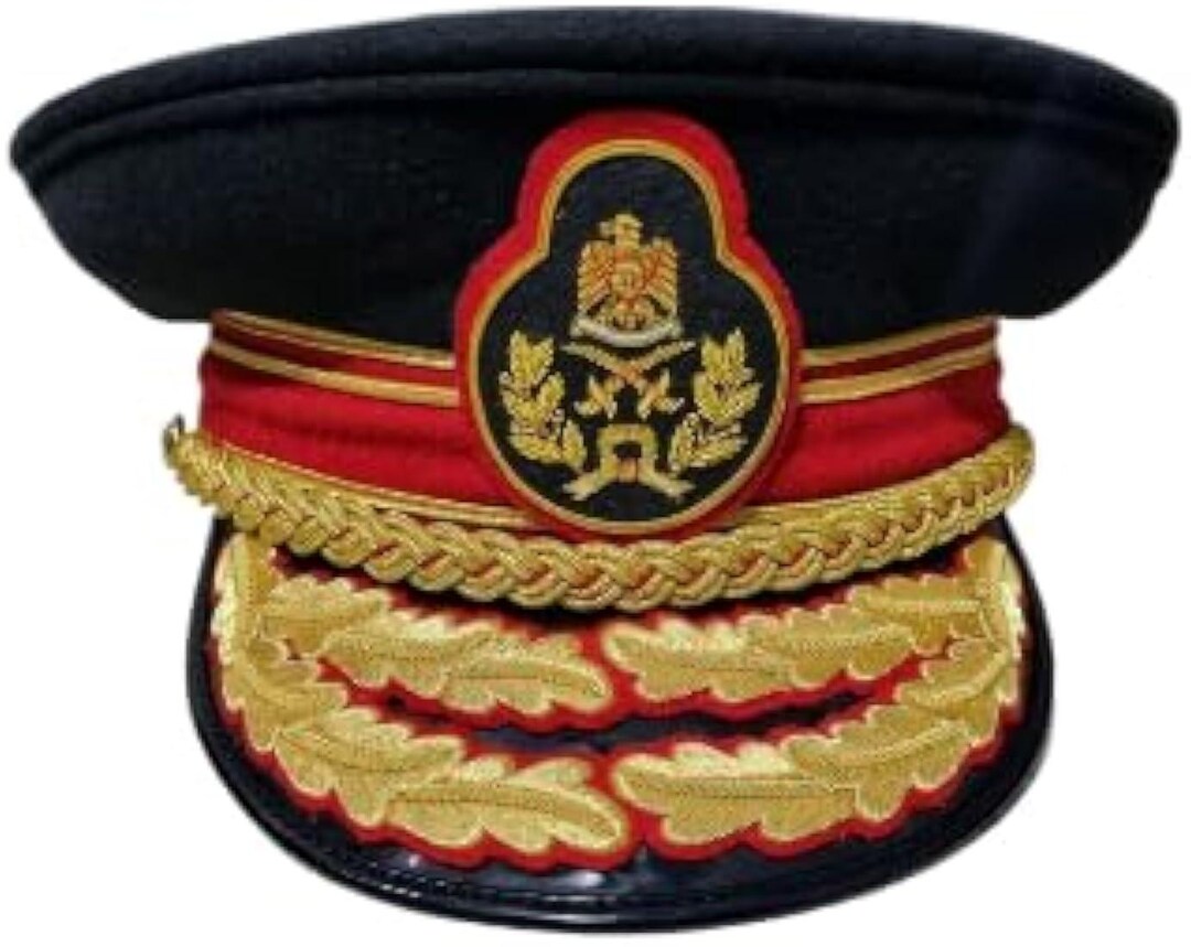 Colonel Gaddafi Military Army General Officers Parade Dress Visor Hat ...