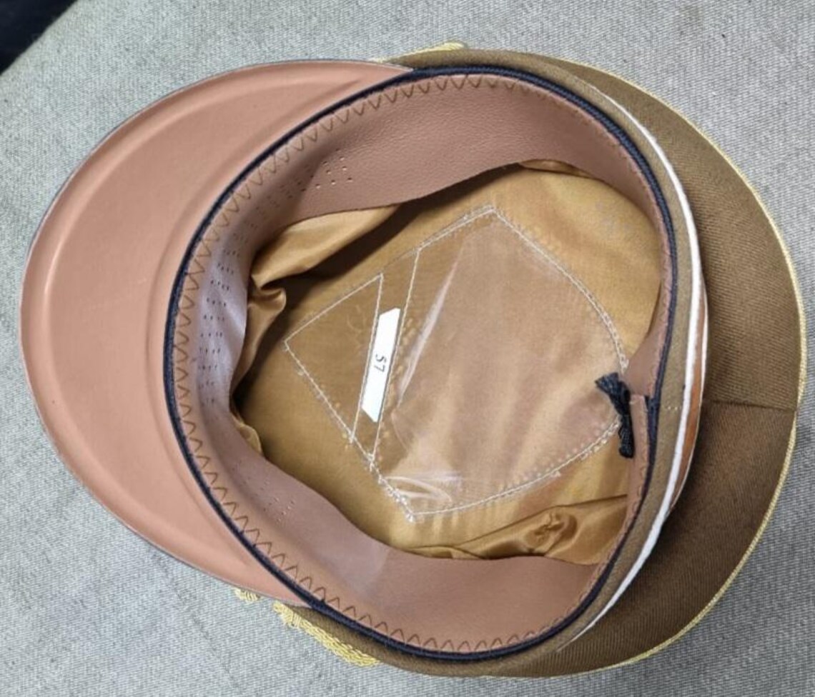 German Army General Officer Visor Cap All Sizes Available - Etsy