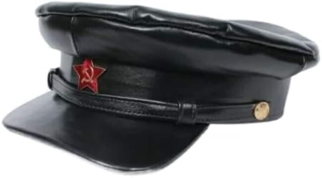Soviet Lenin Officer Leather Visor Hat All Sizes Available - Etsy