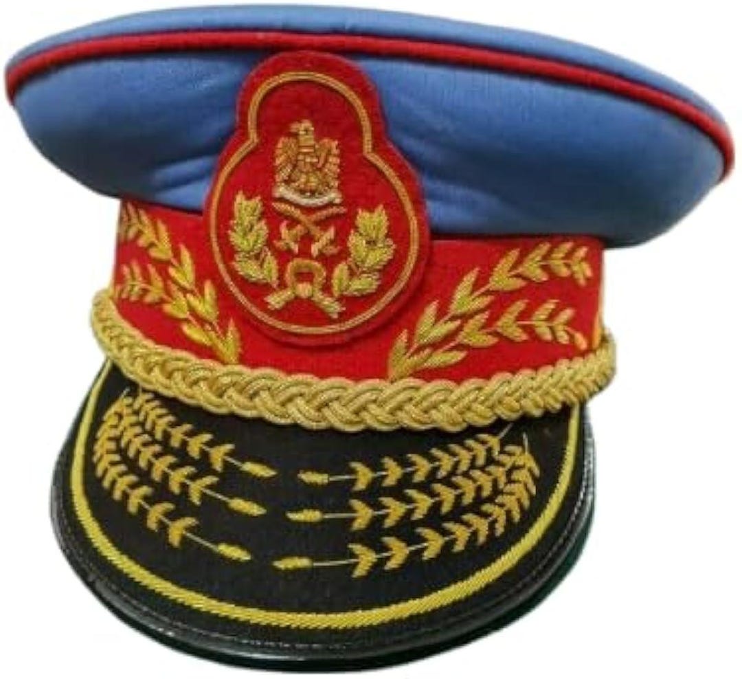 Colonel Gaddafi Military Army General Officers Parade Dress Visor Hat ...