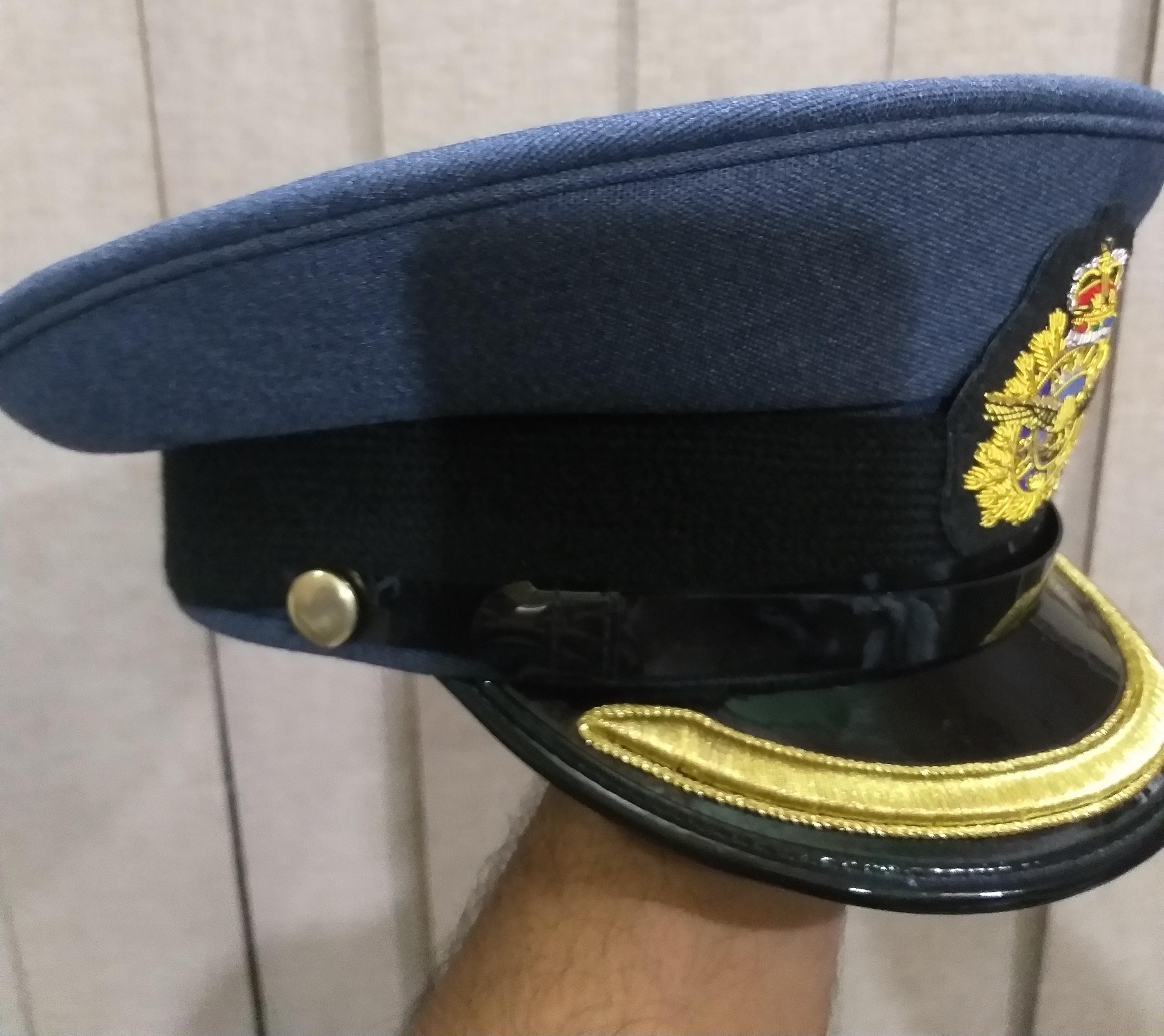 Canadian Airforce Officer Visor Cap - Etsy