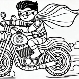 35 Coloring Pages for Kids, Superhero,kids Coloring Book,superhero ...