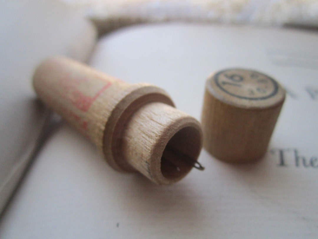 Vintage Boye Needle Co Wood Needle Holder Case W Needles 16 - Etsy