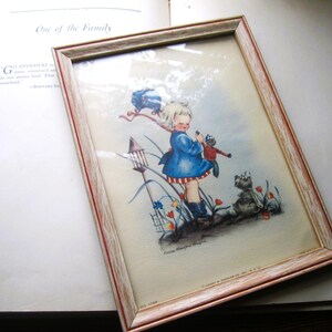 195o's Kids Vintage Decor, Marion Bradford Burgess, Old Fashion Childs ...