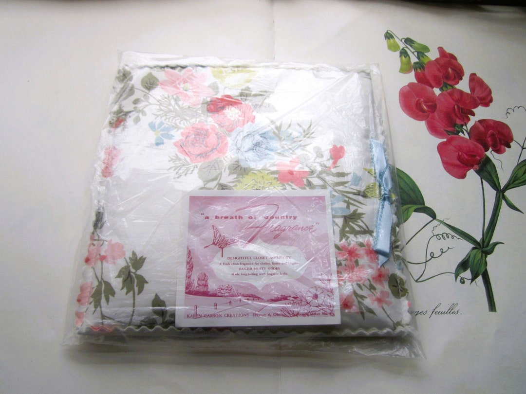 Vintage Powdery Scent Drawer Sachet Karen Carson Creations - Etsy