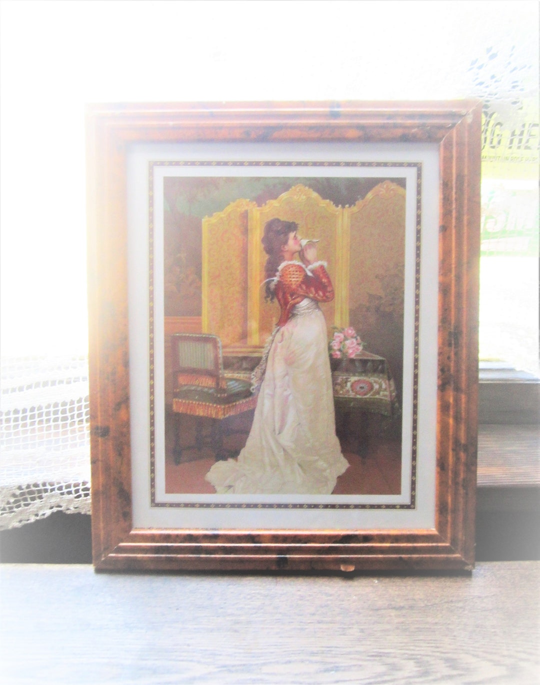1990's Art Resource, Lithograph Thomas L Cathay, the Letter, Vintage ...