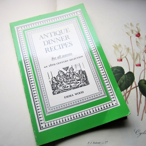 Antique 18th Century Cookbook - Etsy