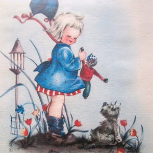 195o's Kids Vintage Decor, Marion Bradford Burgess, Old Fashion Childs ...