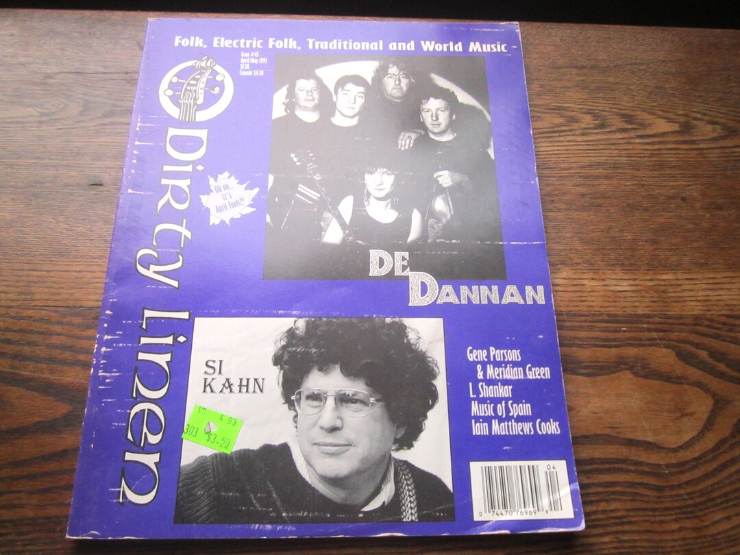 Vintage Music Magazine, Dirty Linen, Folk, Electric, Traditional, World ...