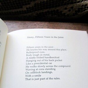 Jimmy Santiago Baca Poetry Book, Immigrants in Our Own Land, 1990 ...