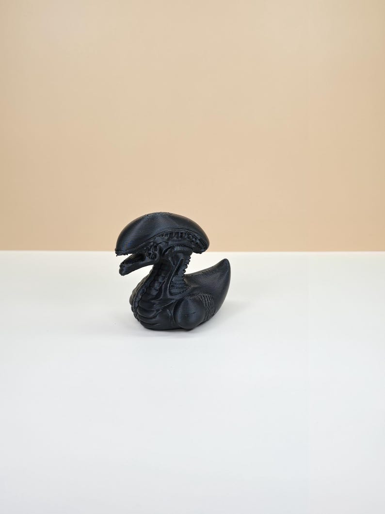 Xenomorph 3d Printed Ducky Rubber Duck Style Aliens Style - Etsy