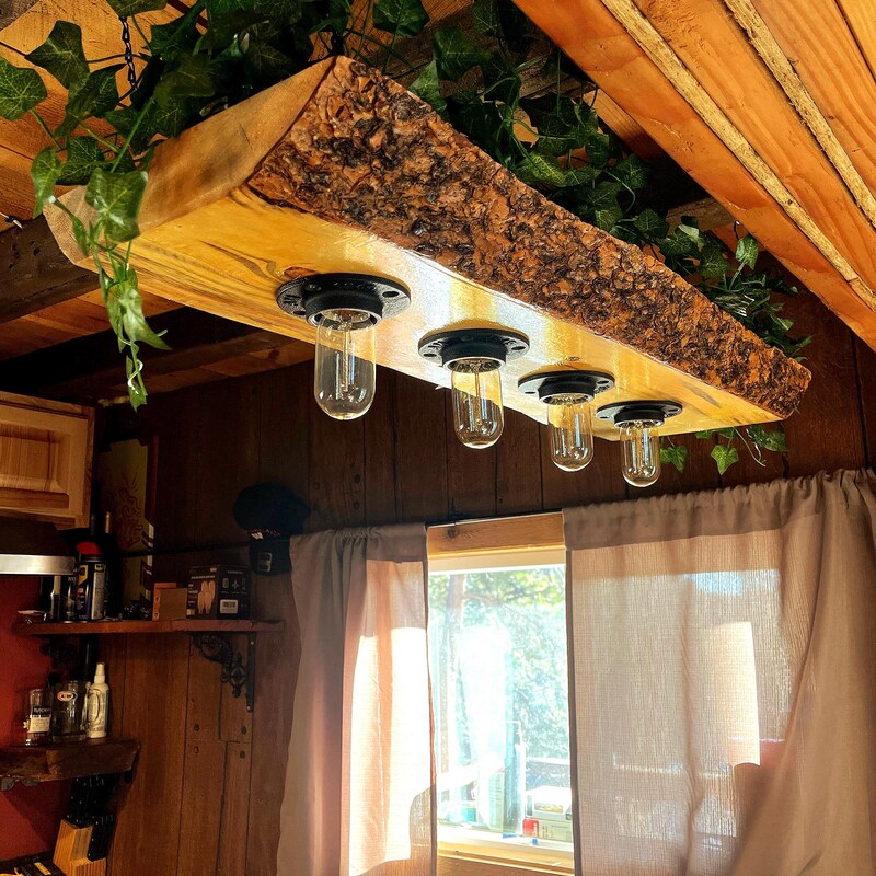 Live Edge Lighting - Etsy