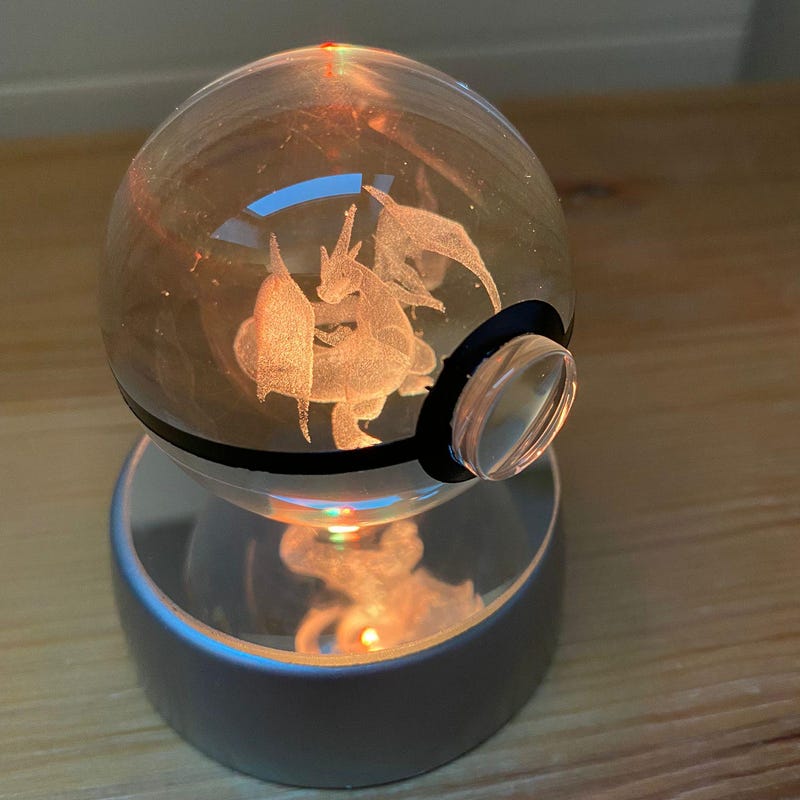 Crystal Pokeballs - Etsy
