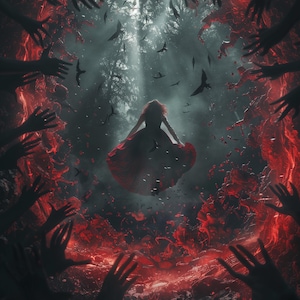 HELLBOUND Print | Gothic Horror | Horror Art | Horror Home Decor | Gothic Home Decor | Dark Art ...