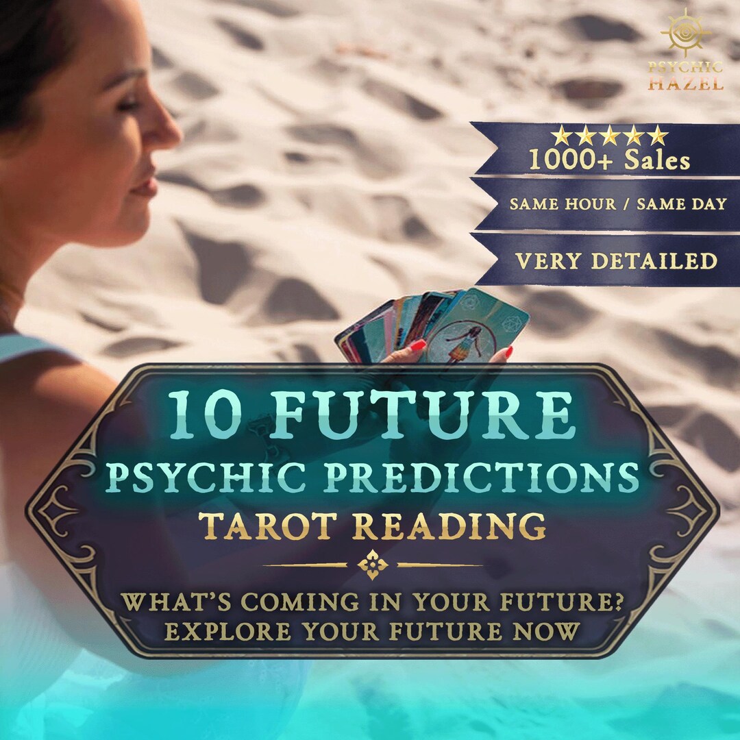 10 Future Psychic Predictions Tarot Reading, Same Hour - Etsy